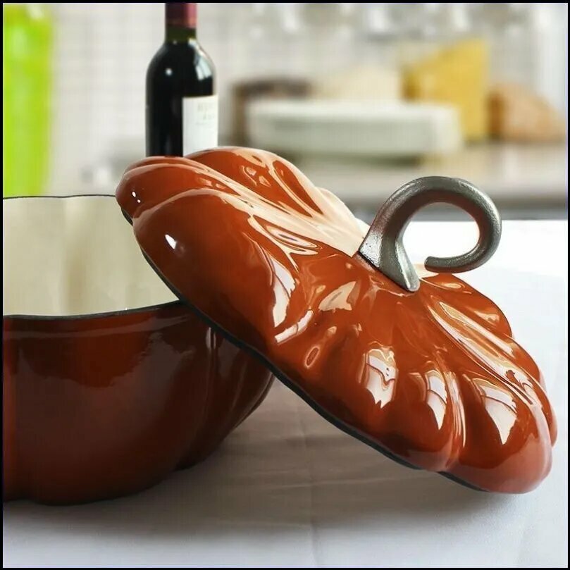 Кастрюля, Чугун, 3,7 л
