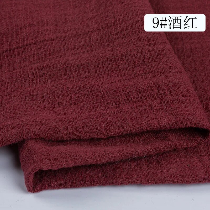 Хлопковая ткань батист 100x130см Красный, wine red