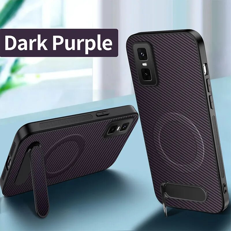 Чехол для Infinix GT 30 Pro, новый премиальный чехол с текстурой из Фиолетовый, фиолетовый