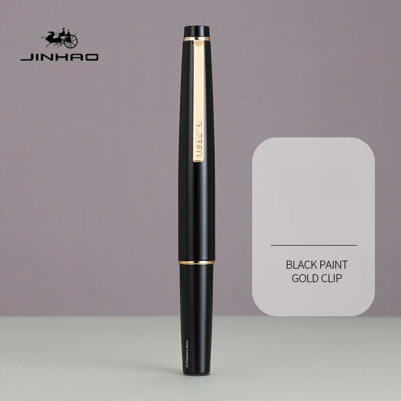 Перьевая ручка JINHAO 59 EF F EF, Black Paint