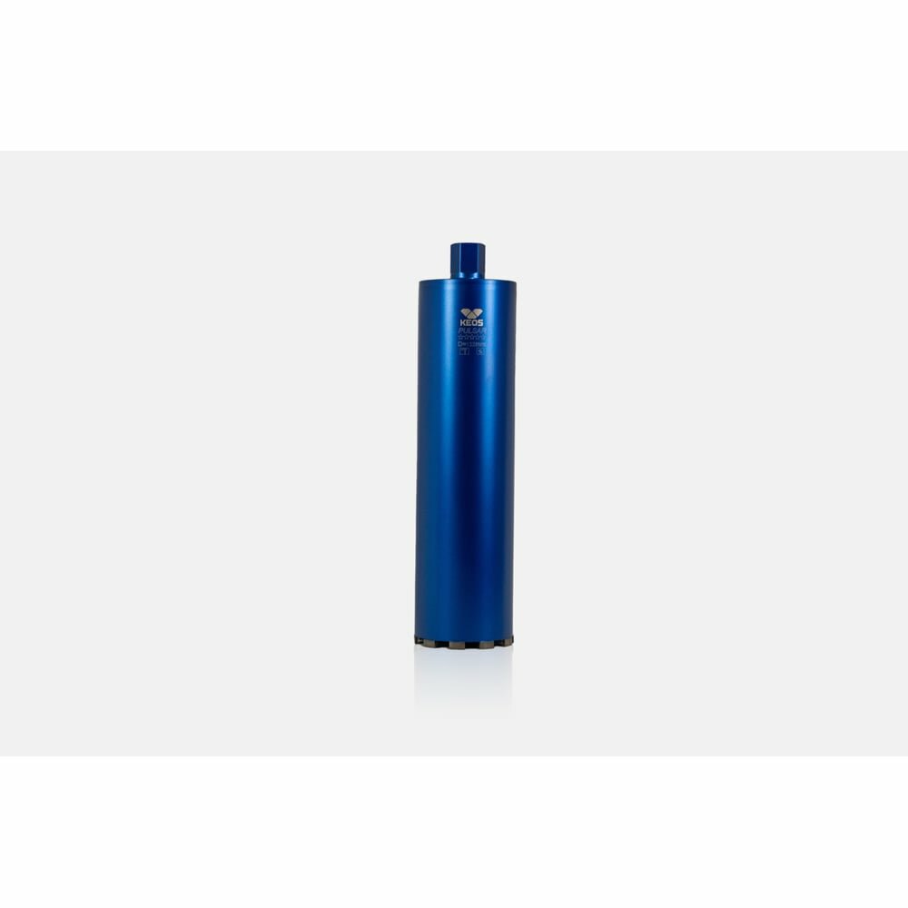 Коронка алмазная с микроударом PULSAR 132/450 мм, 1 1/4" KEOS DCL132.450