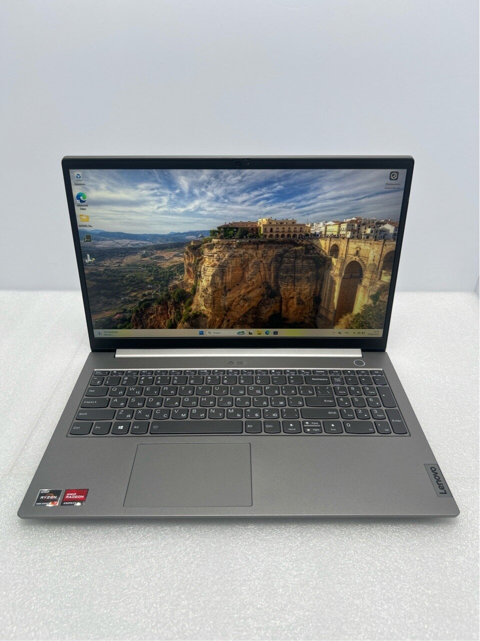 Ноутбук Lenovo Thinkbook 15 G3 ACL(21A4A008RU) 15.6"/AMD Ryzen 7 5700U/RAM 24GB/SSD 1024GB/ AMD Radeon Graphics/1920*1080/IPS/Windows 11/Подсветка кл-ры: LED/Серый. Состояние: Уценка/царапины на матрице/A1