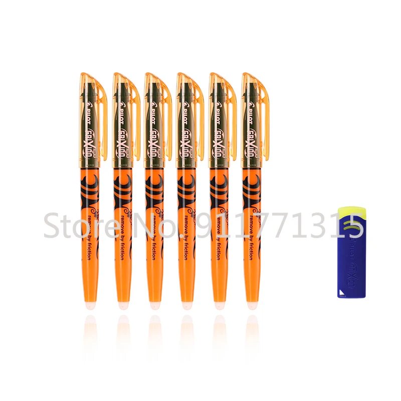 Текстовыделитель Pilot Friction 6pcs Normal Orange