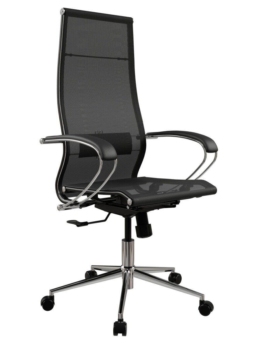 Кресло руководителя Ergolife Set 7/подл.131/осн. Synchro 052 Черный