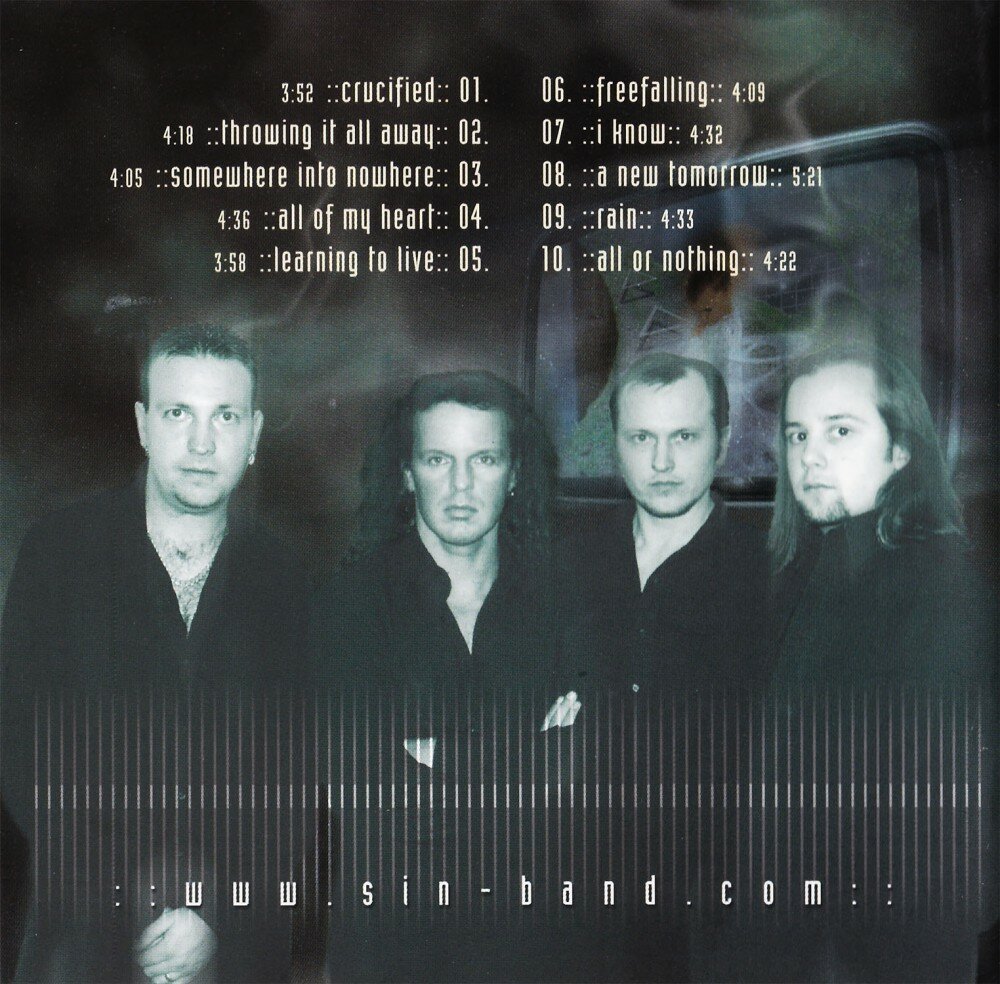S.I.N. Somewhere Into Nowhere (CD) (СД диск, CD Box, Россия) — фото 1
