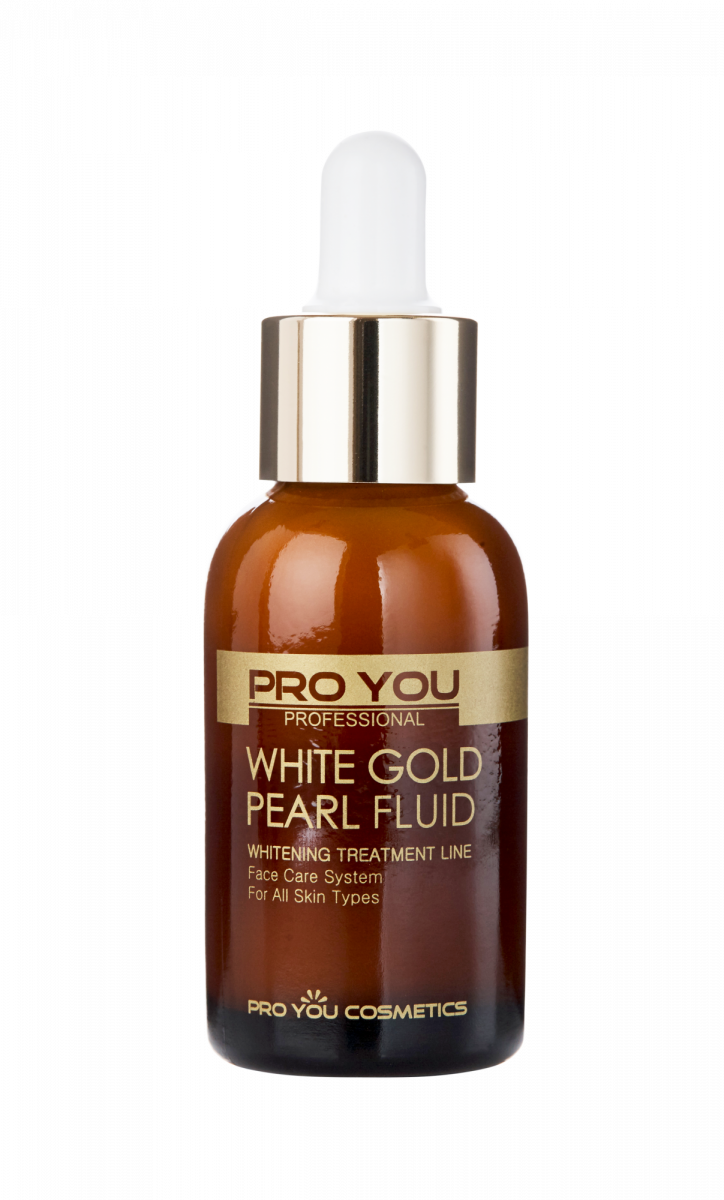 PRO YOU WHITE GOLD PEARL FLUID Флюид с жемчугом, придающий коже сияние 30 мл.