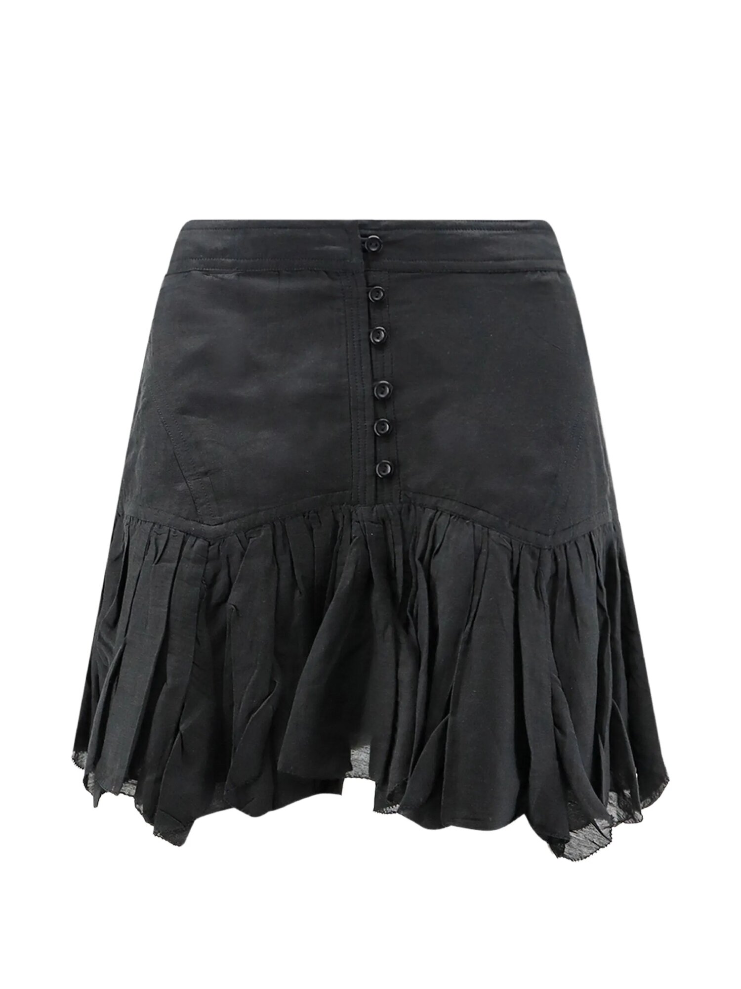 Юбка Daneen button-down ruffled mini skirt