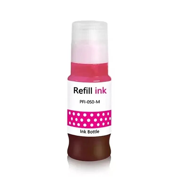 Чернила Canon PFI-050 Чернила,(pigment ink), CANON TC-20 TM-20 Принтер, совместимый, Пурпурный (magenta), 1 шт