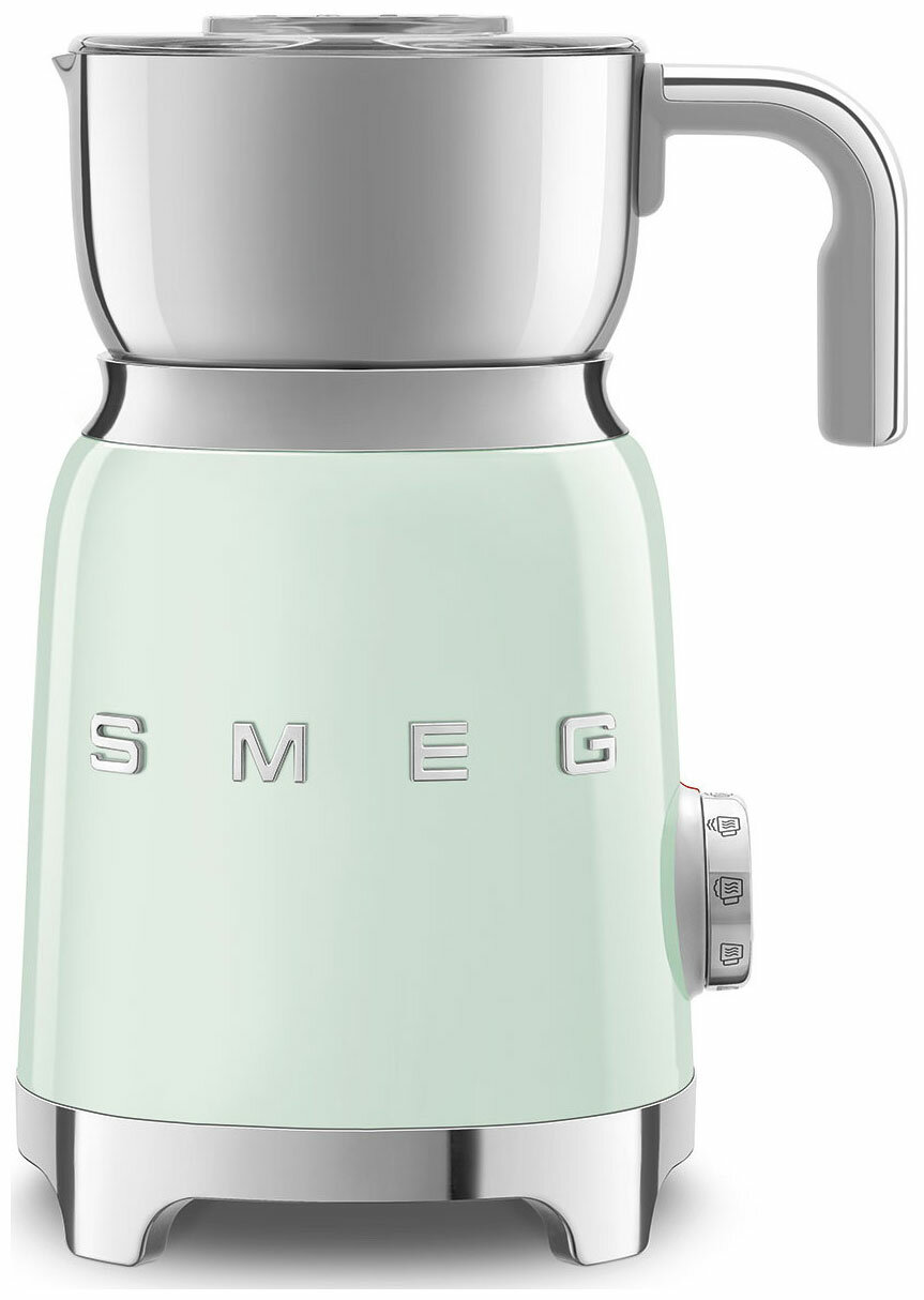 Автоматический капучинатор Smeg MFF11PGEU, пастельный зеленый