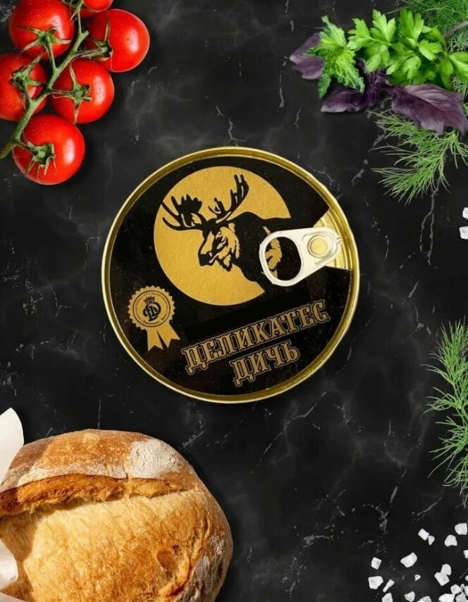 Тушеное мясо Лося 325 г