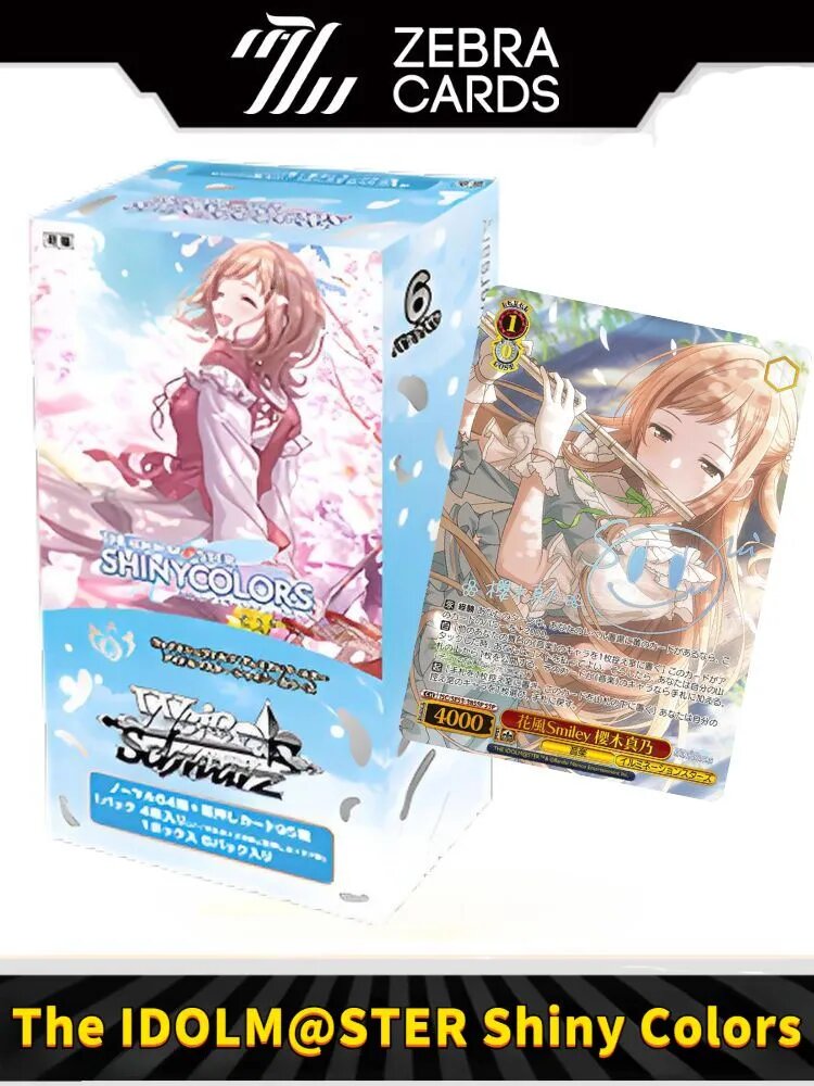 Weiss Schwarz The IDOLM@STER Shiny Colors Booster Box(Японский)