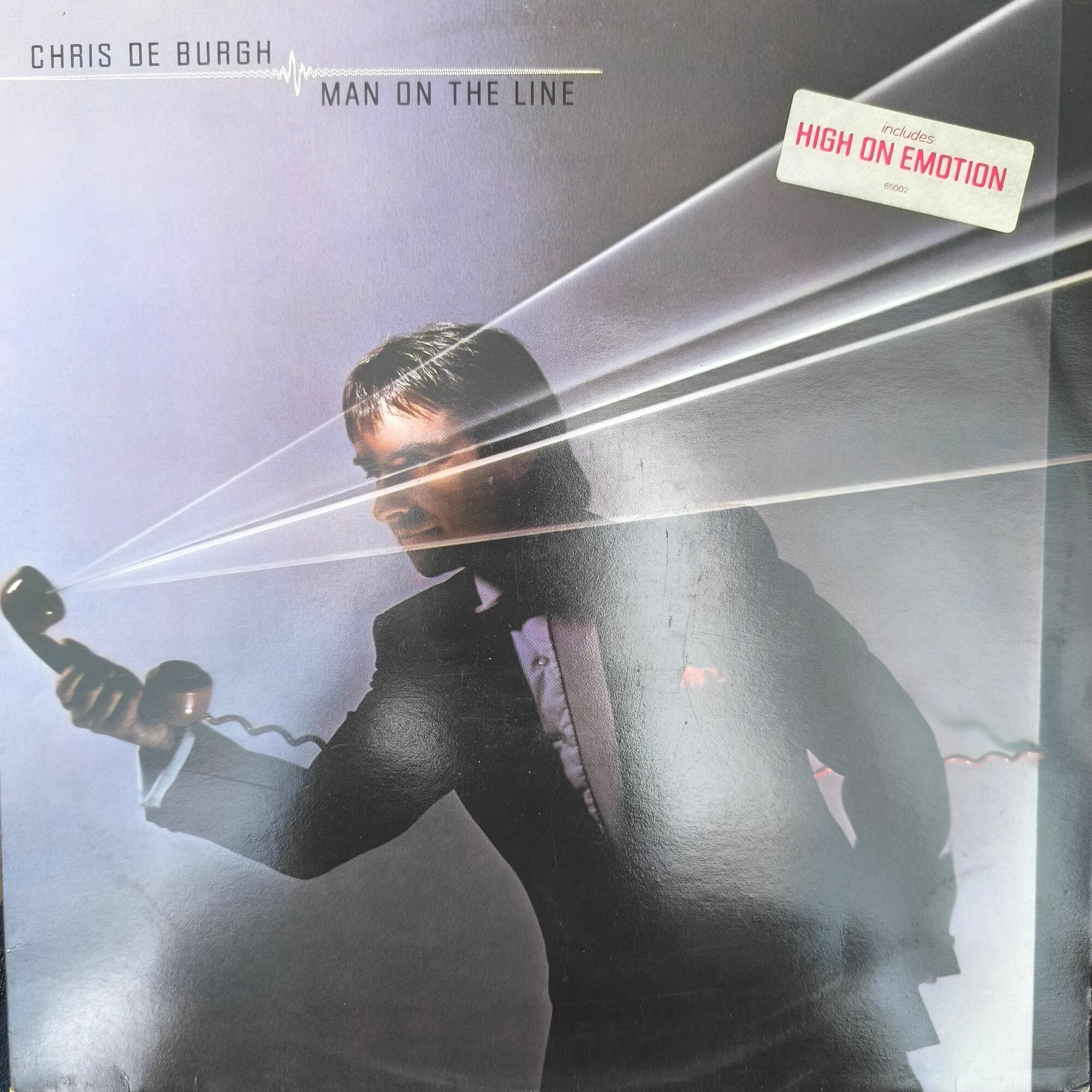 Виниловая пластинка Chris de Burgh - Man On The Line (Испания) LP