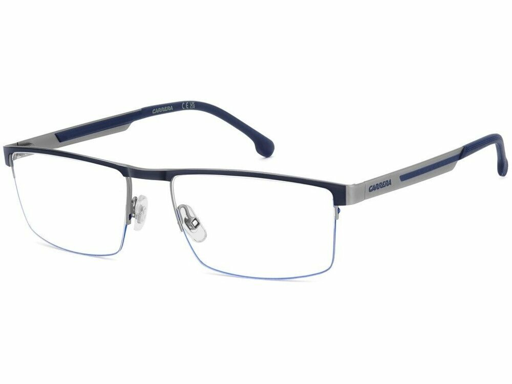 Оправа Carrera CARRERA 8930 9T9, тип оправы ободковая, материал оправы металл, пол мужские, форма оправы прямоугольная