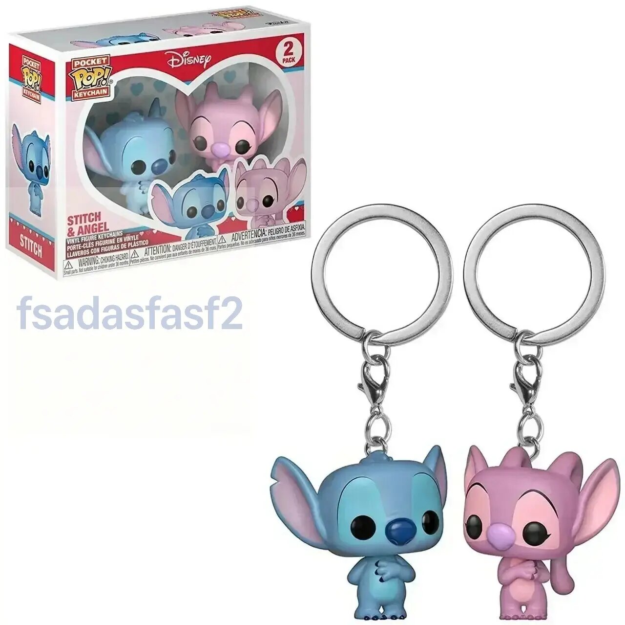 Funko Pop Stitch брелок, couple stitch