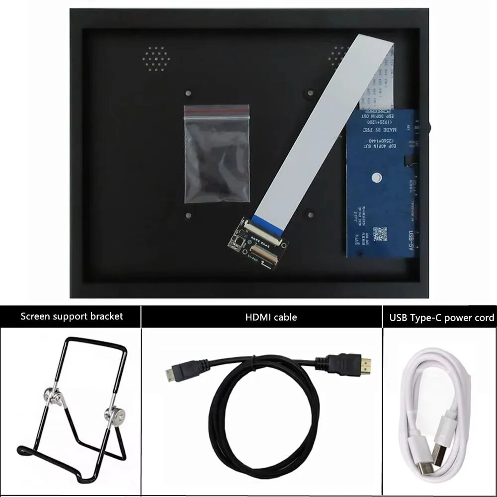 Готовый комплект для модификации экрана iPad 3/4 с металлическим корпусом 9.7-дюймовый дисплей 4:3, портативный монитор (ЖК-панель в комплект НЕ входит)