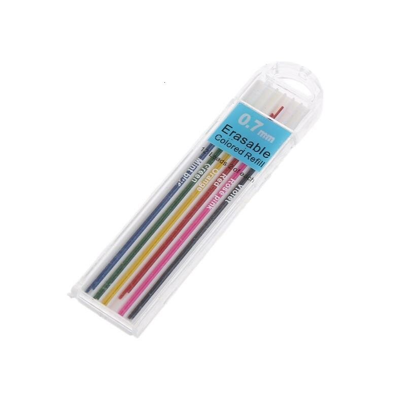 Коробка цветных грифелей 0,7 мм для механического карандаша