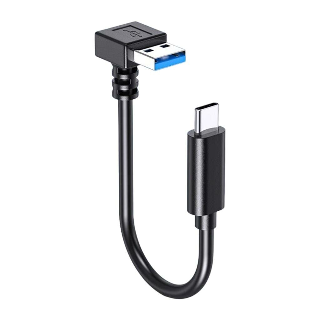 Кабель USB 3.0 — Type C, 5 Гбит/с, быстрая зарядка, 90°, 25/50/100 см, 0.5m - Наклонись