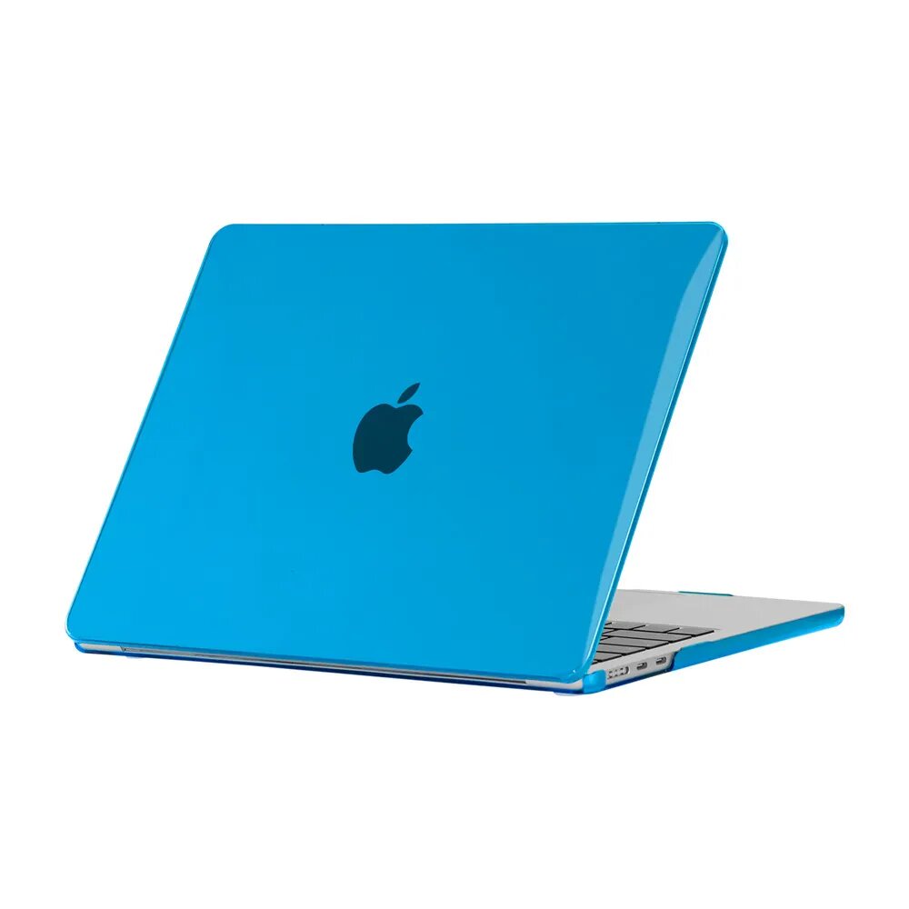 Чехол для MacBook Air 13" 2025, Crystal Sky Blue