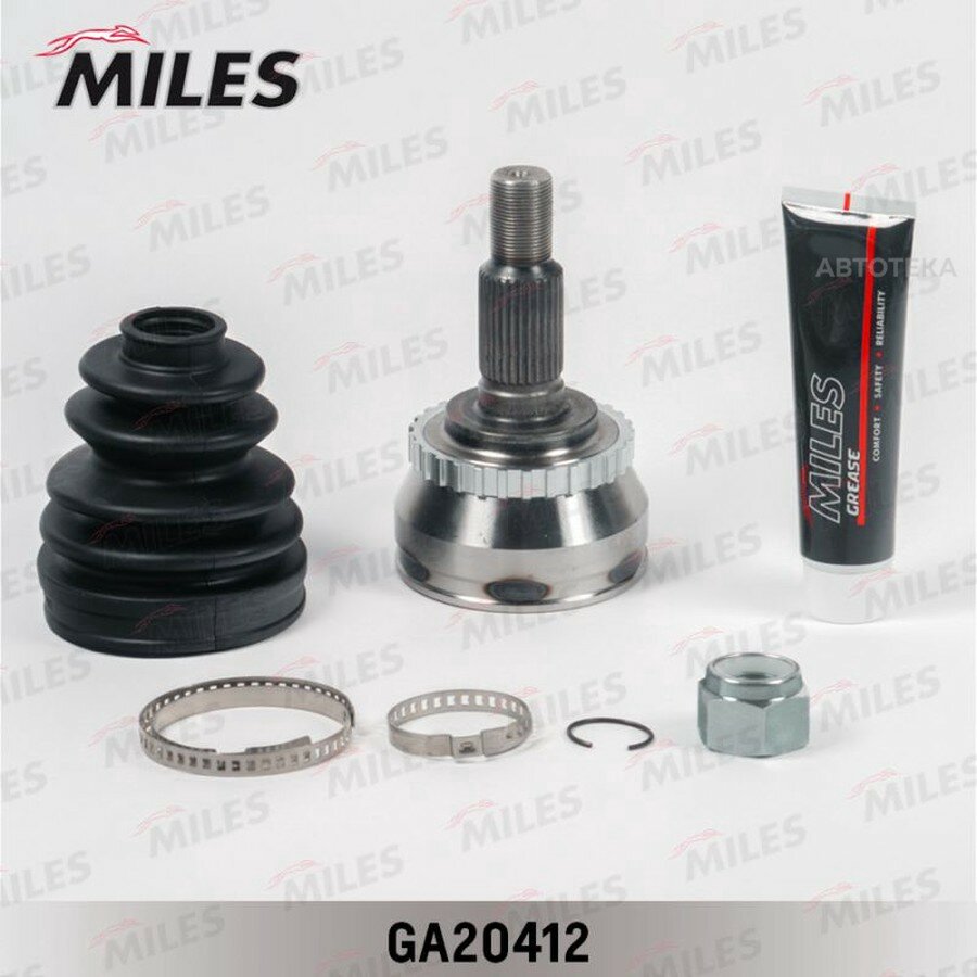 ШРУС наружный SAAB 9-5 1.9TD-3.0 01- (с ABS) (GKN 304893) GA20412 MILES GA20412