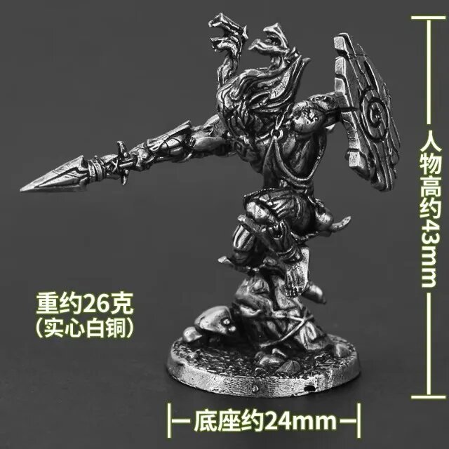 Миниатюрные металлические фигурки эльфов KASTIZA 160-6