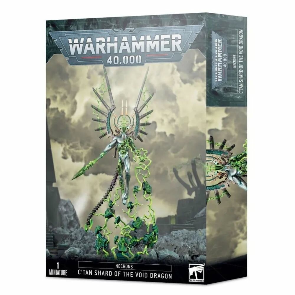 Warhammer 40K - NECRONS : C'TAN SHARD OF THE VOID DRAGON миниатюры