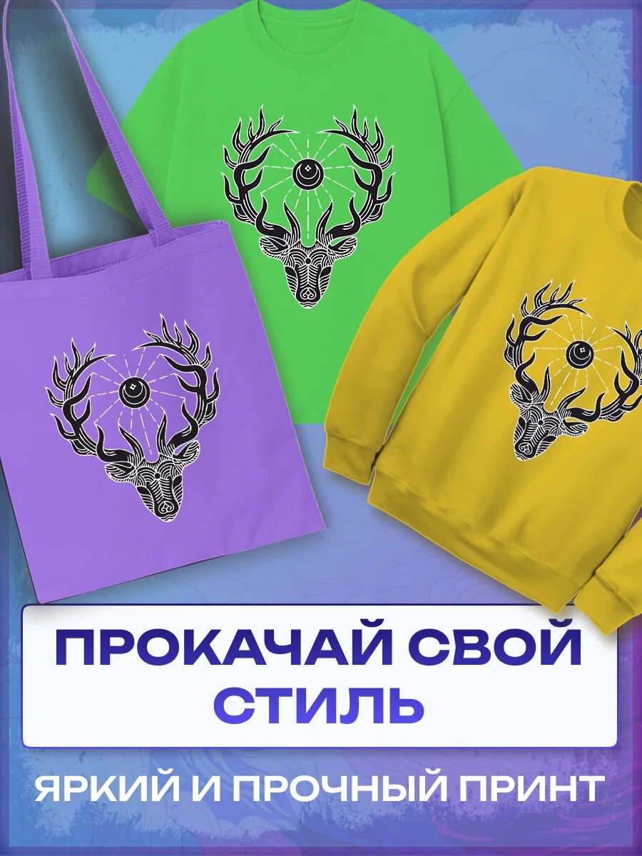 Термонаклейка Олень — фото 1