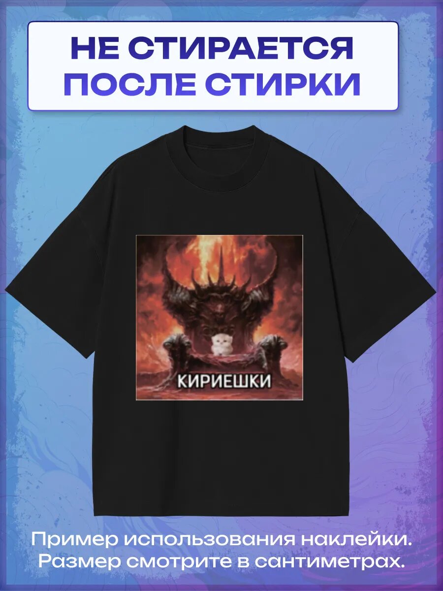 Термонаклейка мемы — фото 1