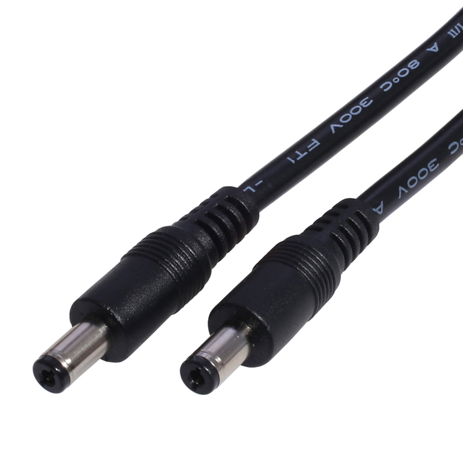 Кабель DC5521, 18AWG, штекер 5.5мм x 2.1мм, для LED