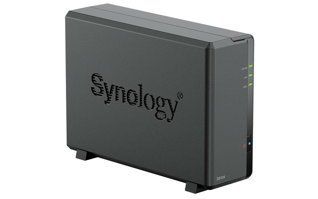 Сетевое хранилище (NAS) Synology DS124 (без HDD)