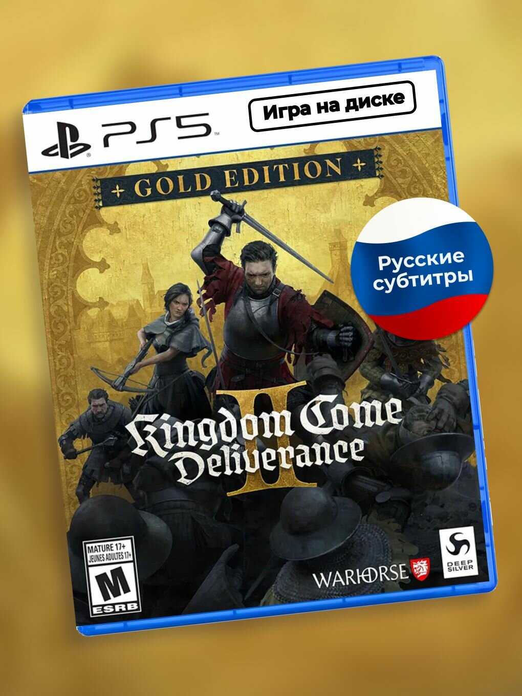 Видеоигра Kingdom Come Deliverance 2 II Gold Edition PS5 диск