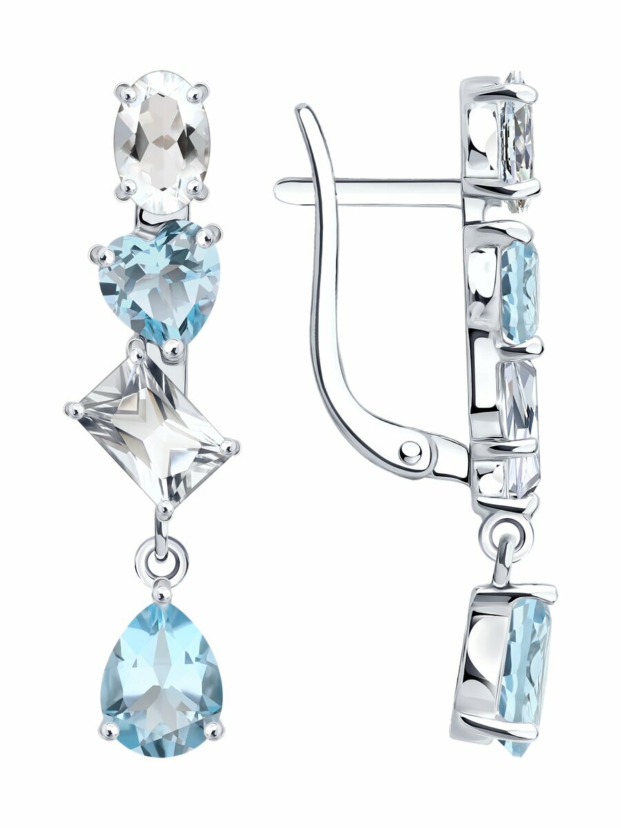 Серьги SOKOLOV, 925 проба