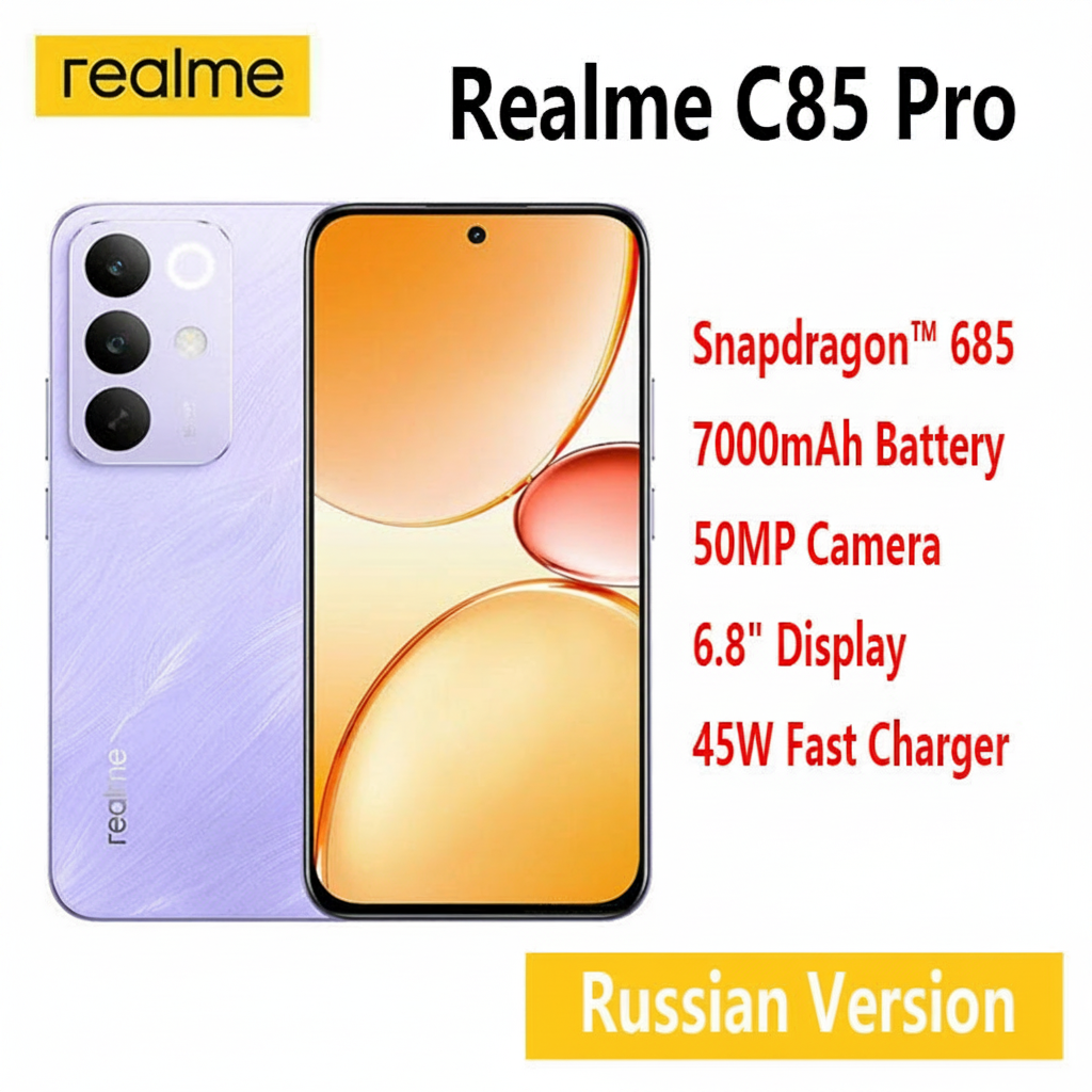 Смартфон Realme C85 Pro, 8/128ГБ — фото 1