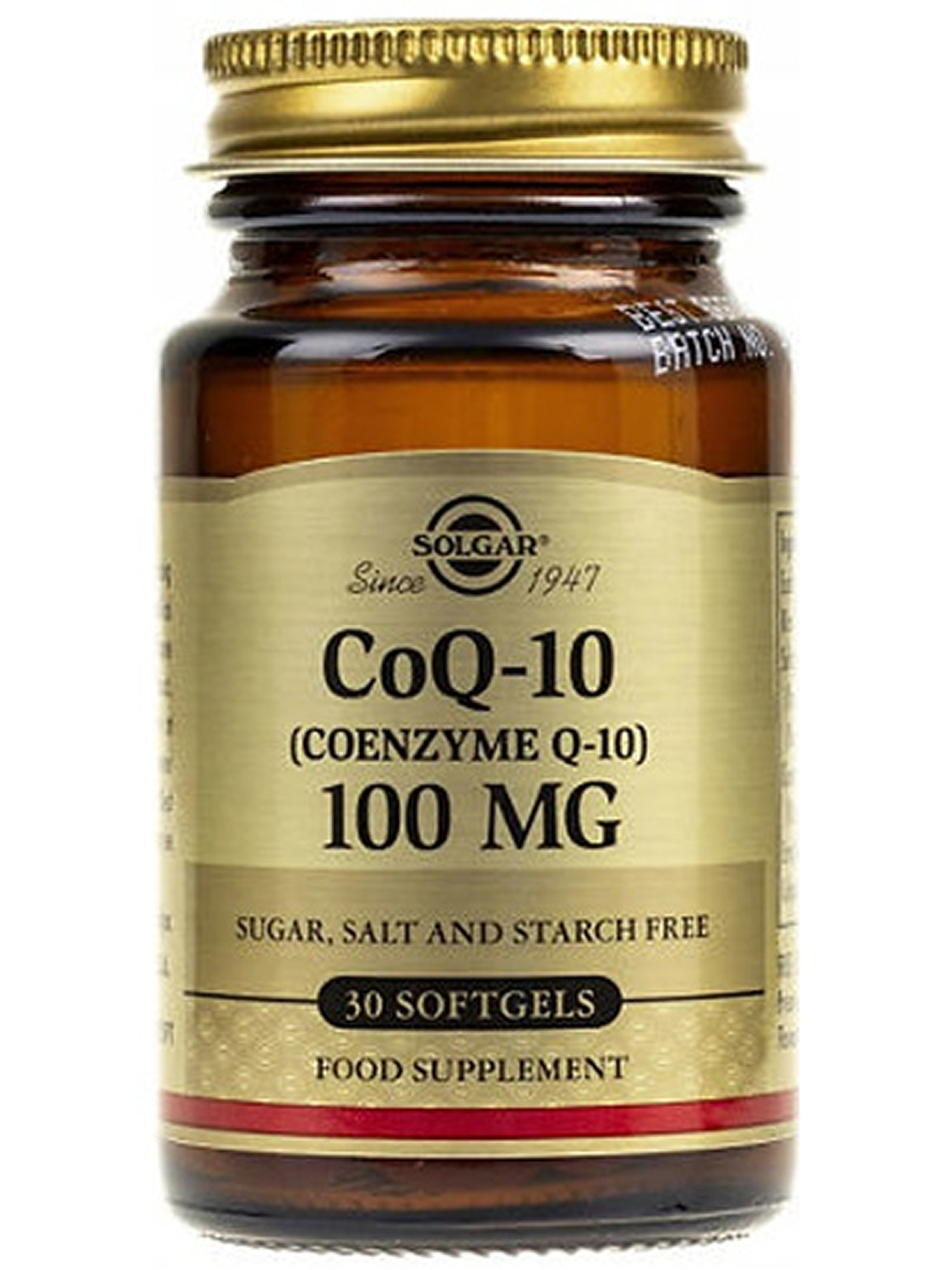Солгар Коэнзим Q10 100мг капсулы N30