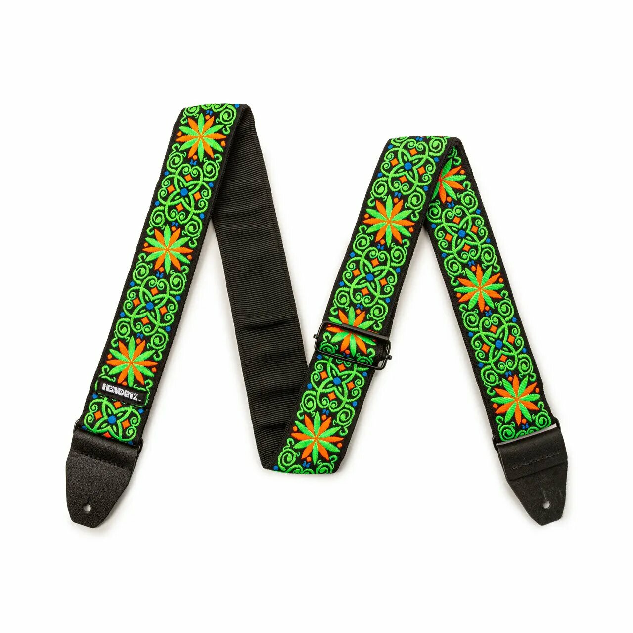 Ремень для гитары Dunlop JH26 Hendrix Fillmore Green