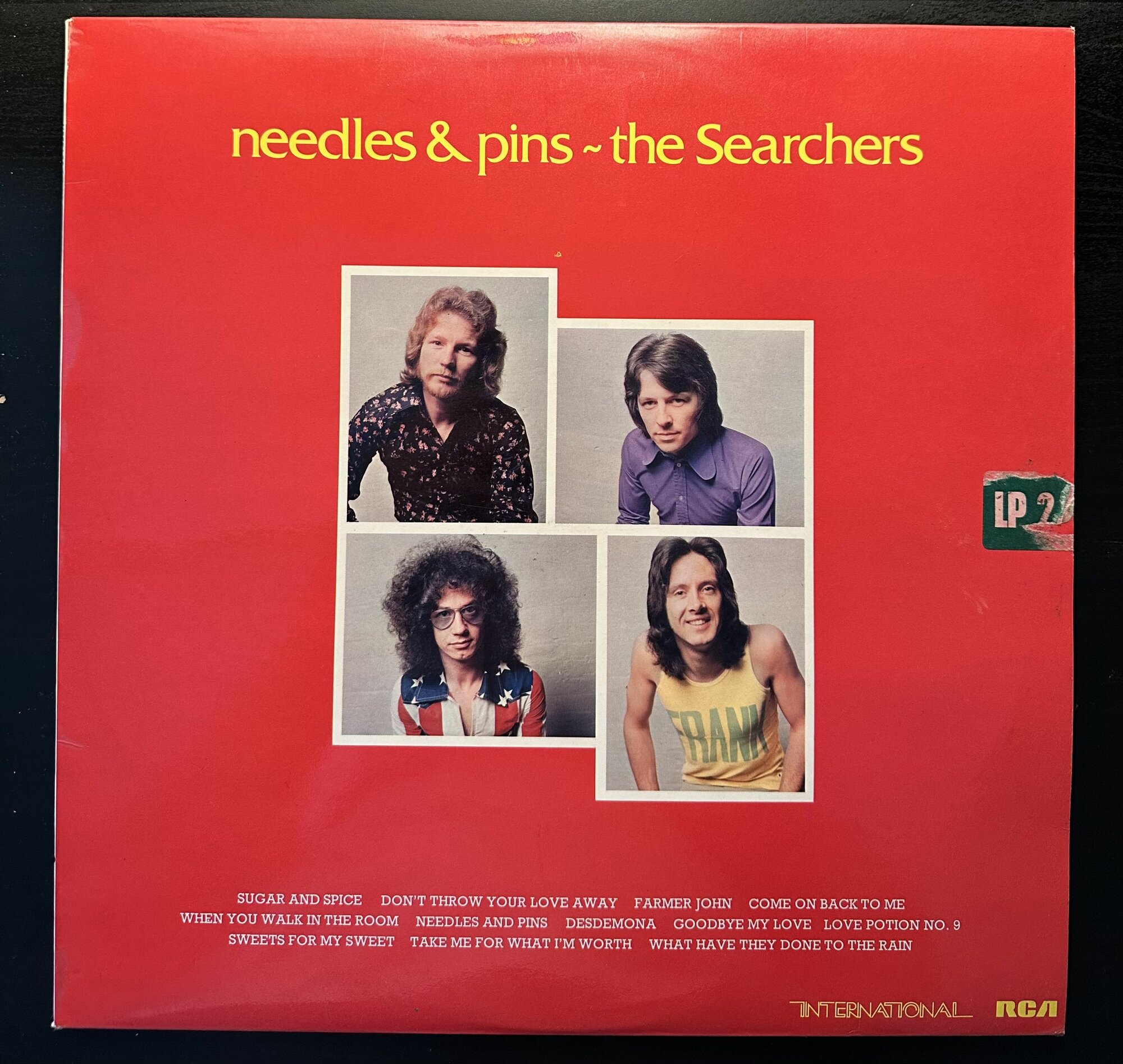 Виниловая пластинка The Searchers Needles & Pins (Англия 1972г.)