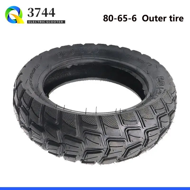 Шина внешняя 80/65-6 для электросамоката/мотоцикла, 10 дюймов, 80 65-6 Outer tire