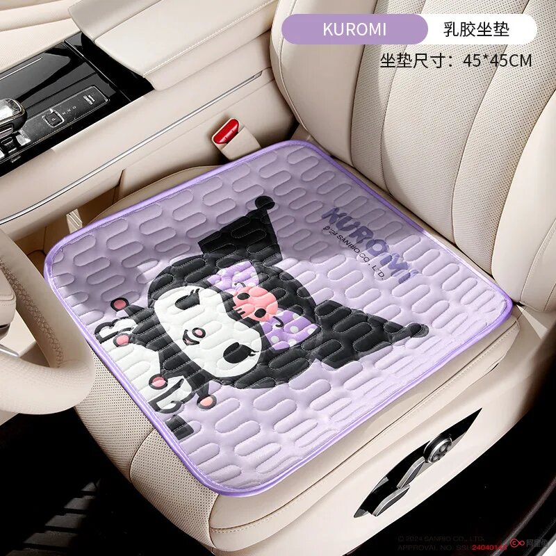 Подушка для автомобильного сиденья Kuromi Summer: вентилируемая, дышащая, Front seat cushion A