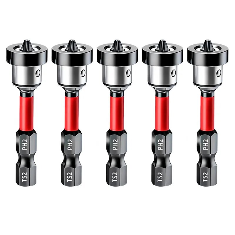Набор магнитных сверл PH2 (1/3/5 шт.) для гипсокартона 5 PCS