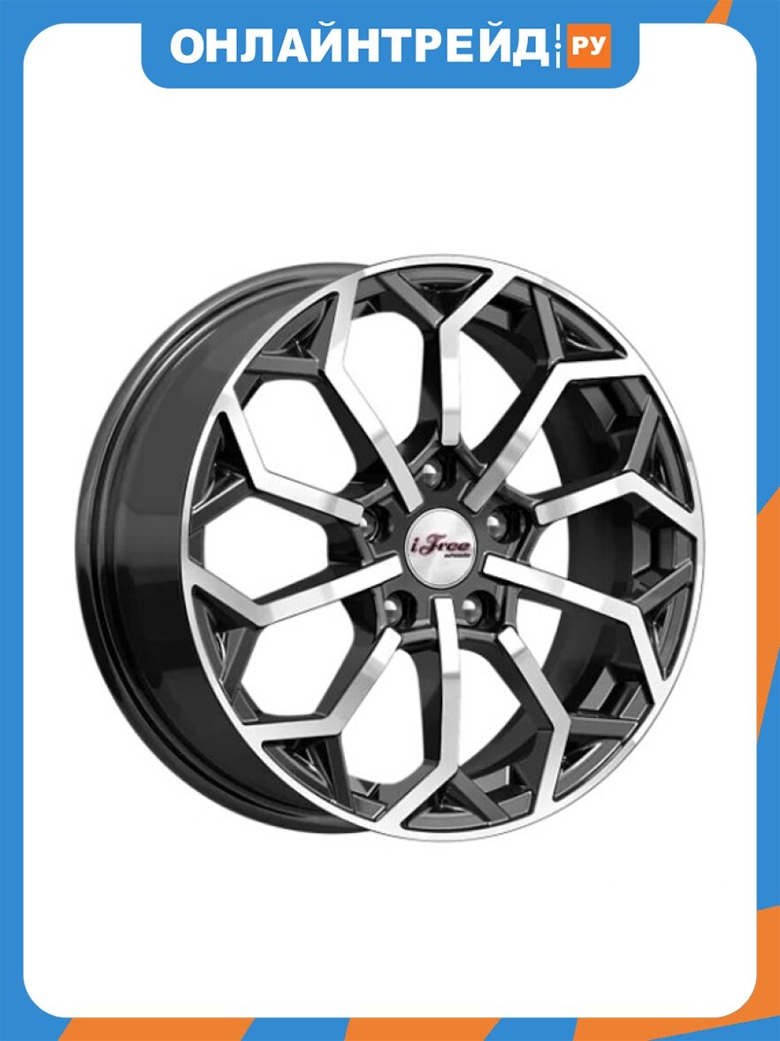 Диск Ifree Спейс-Нидл 6.5x16/5x110 D65.1 ET37 Блэк Джек