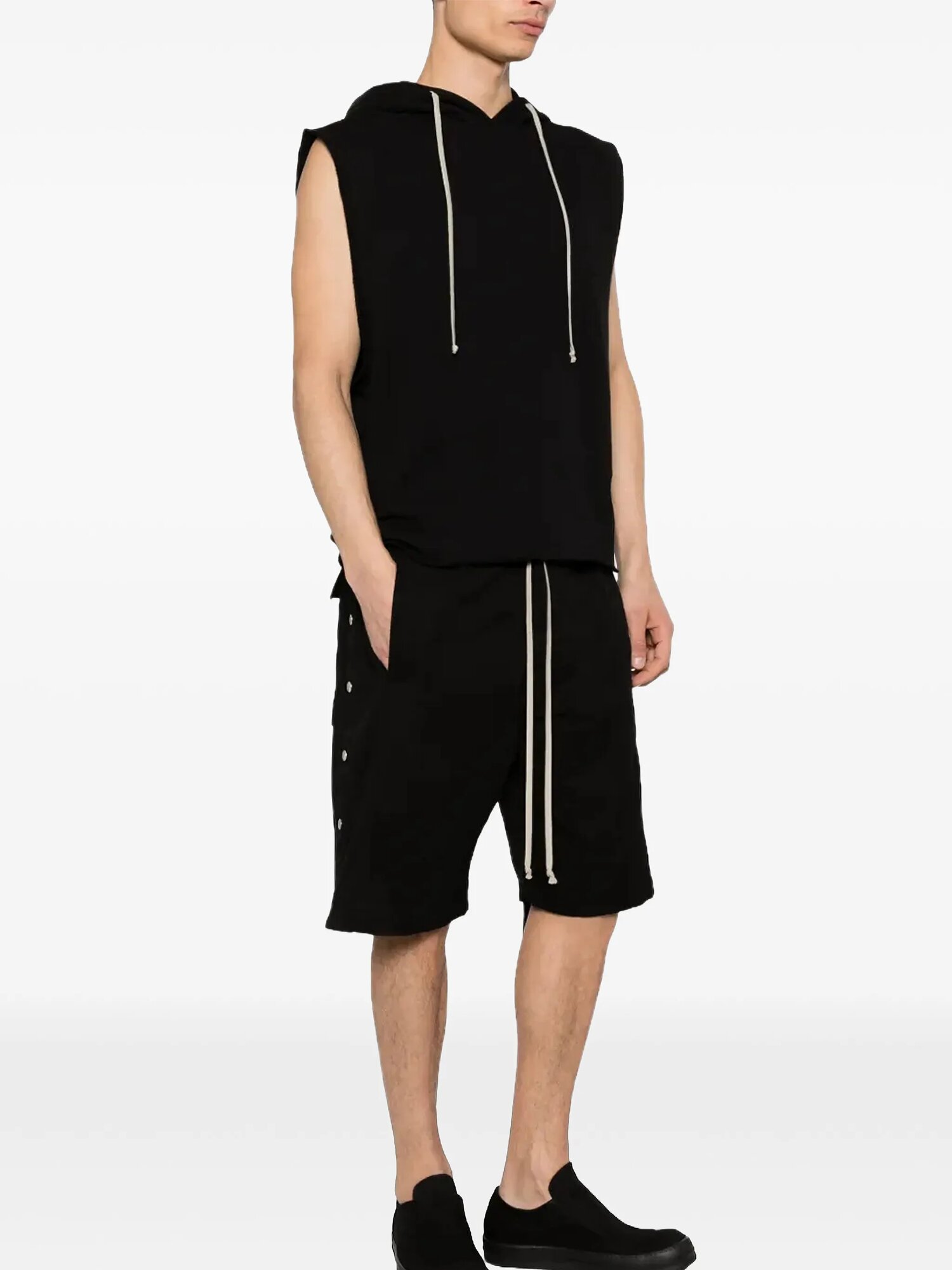 Худи Rick Owens Sleeveless hoodie, размер 54 — фото 1