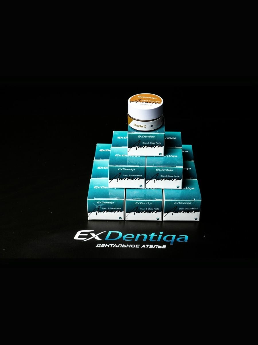 Краска для диоксида циркония ExDentiqa Shade C