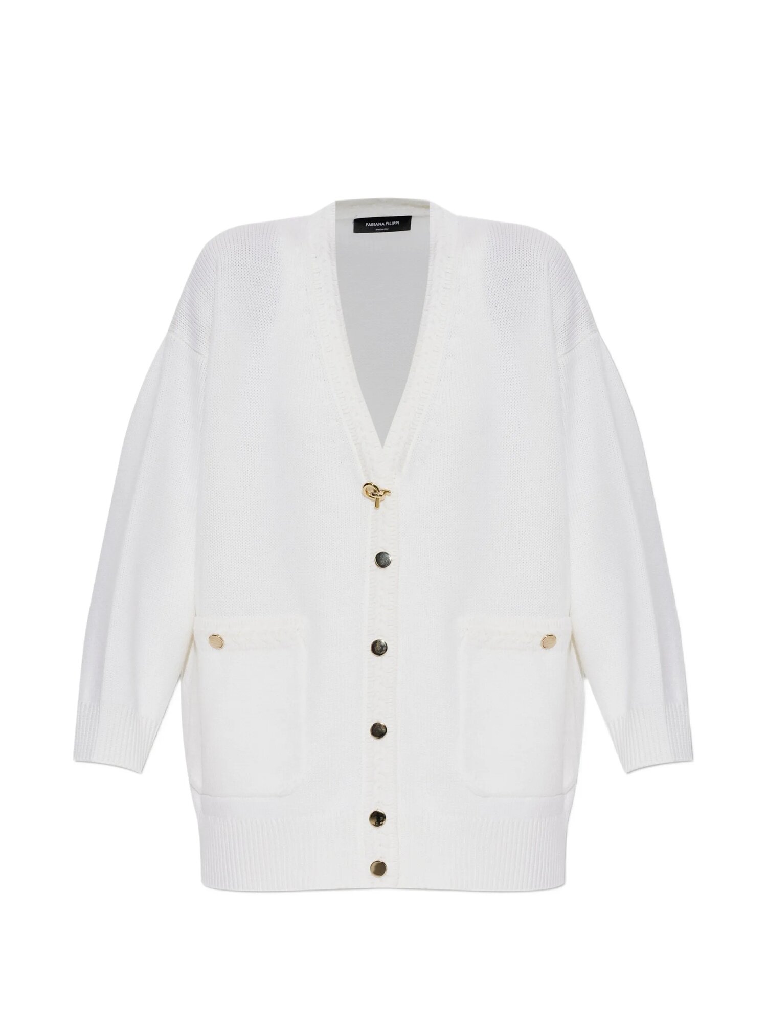 Кардиган Patch-pocket V-neck cardigan