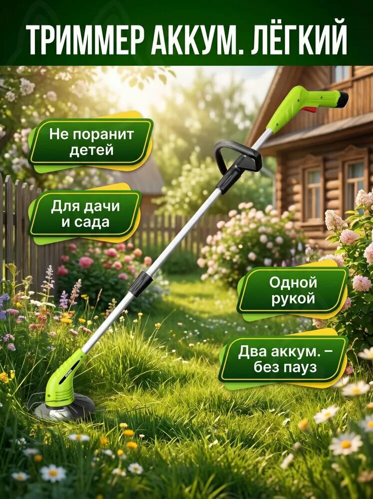 Триммер садовый