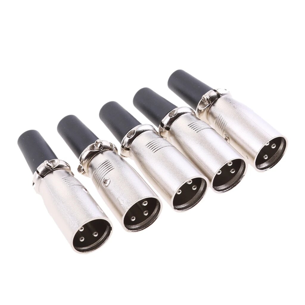 5 шт. XLR микрофонный кабель