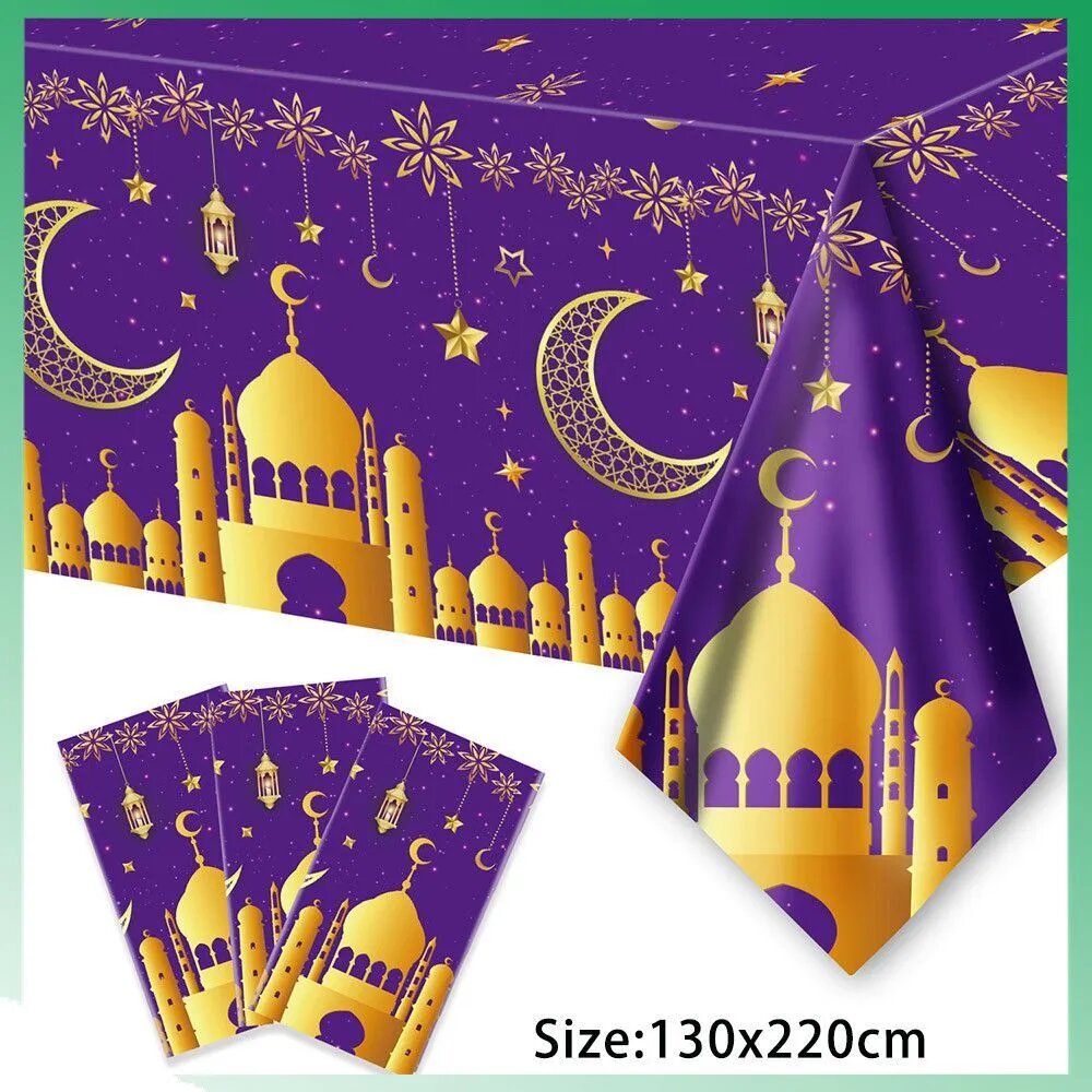 Скатерть ABS пластик 130x220см
