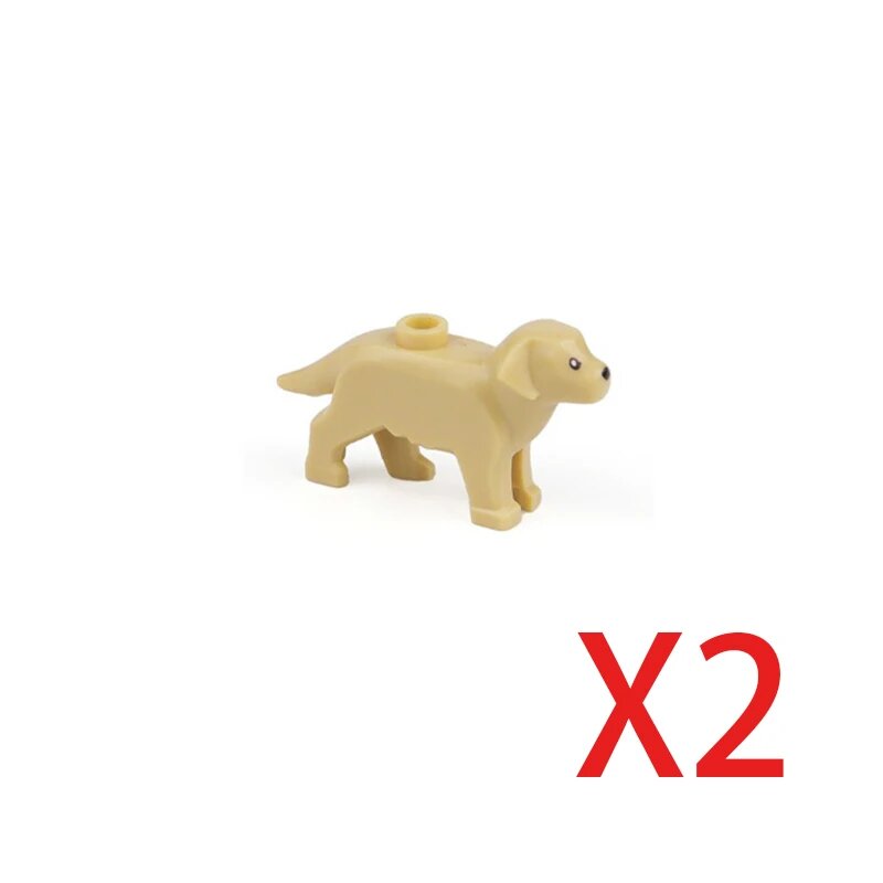BRICKPANDA Блочные конструкторы Городские животные B9-63-14-2PCS