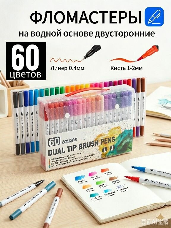 Набор фломастеров, 36 шт.