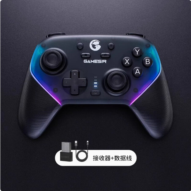 Беспроводной геймпад для Nintendo Switch, Steam, PC — GameSir Super Nova стандартная версия в тёмно-сером