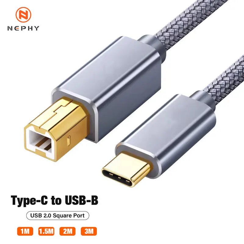 Кабель USB-C - Mini USB 2.0, 2м — фото 1