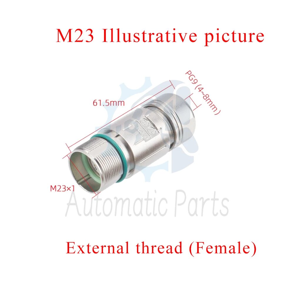 Разъемы M23 M623 6-17 контактных для энкодера/питания